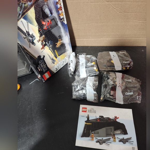 Lego | Toys | Lego Marvel 7624 Black Panther War On The Water No ...